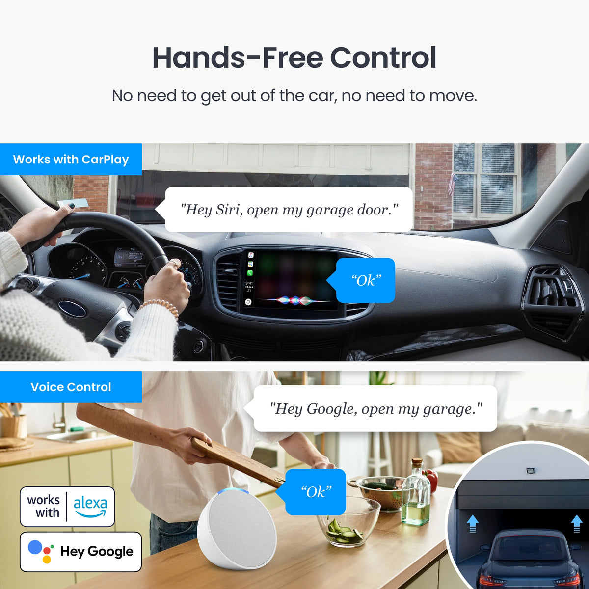 SwitchBot Garage Door Opener Remote Combo | SwitchBot Canada