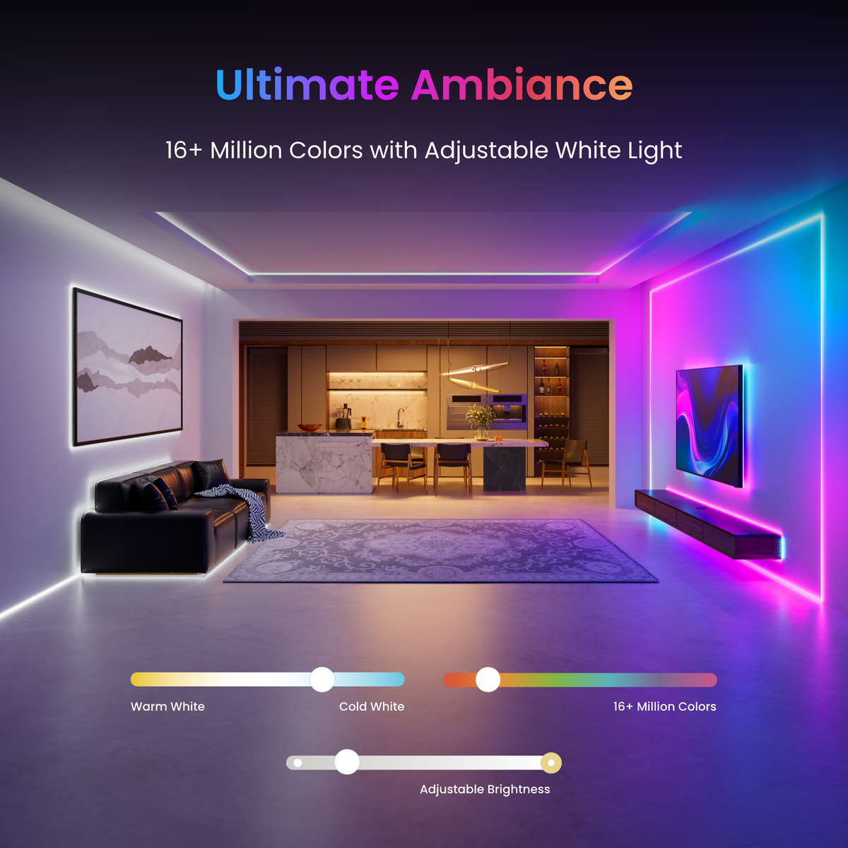 SwitchBot LED Strip Light 3 | Seamless Matter & Multi-Platform ...